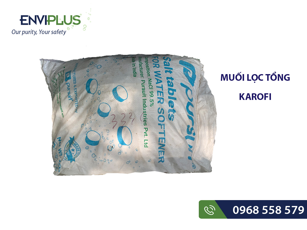 Muối lọc tổng Salt Tablets cho lọc tổng Karofi tại Đăng Thai Mai
